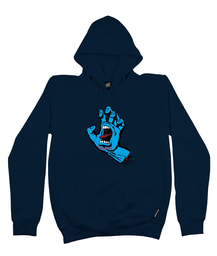 Moletom Canguru Screaming Hand Santa Cruz
