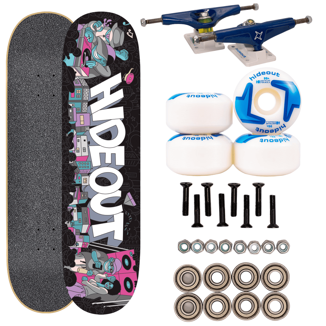 Skate Completo Iniciante Sounds Baile Hideout